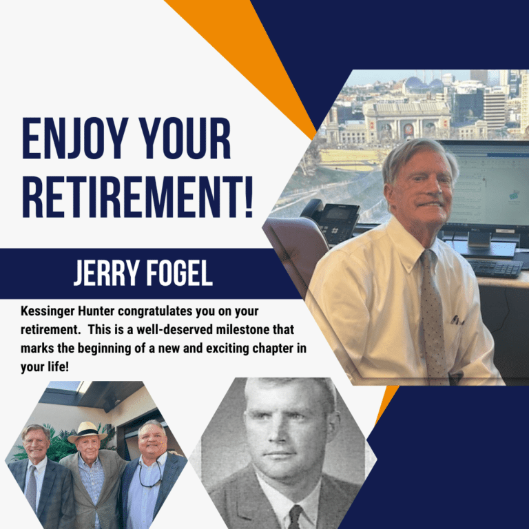 Tribute to a SIOR Icon, Jerry Fogel - Kessinger Hunter